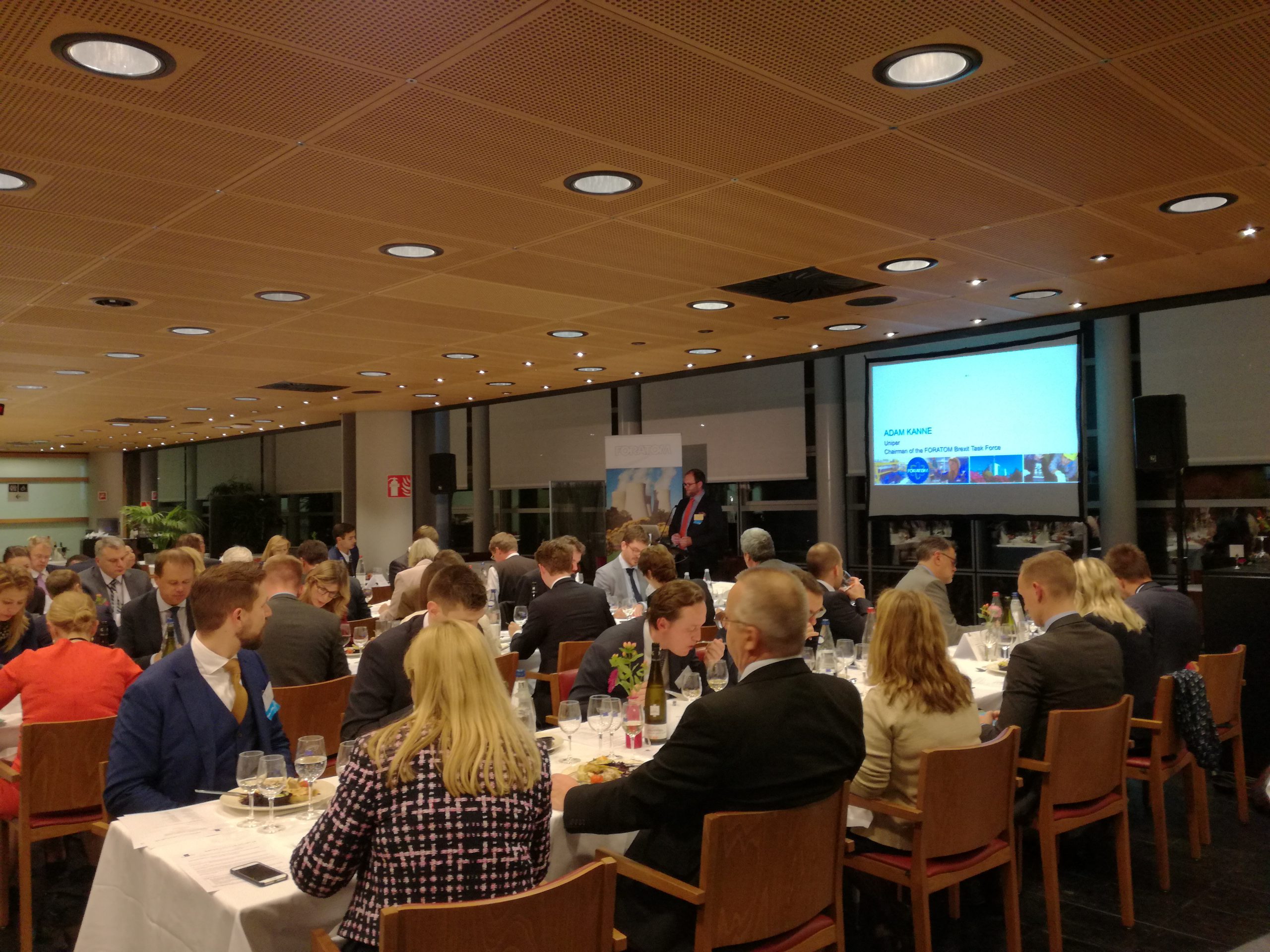 Dinner debate in Strasbourg
